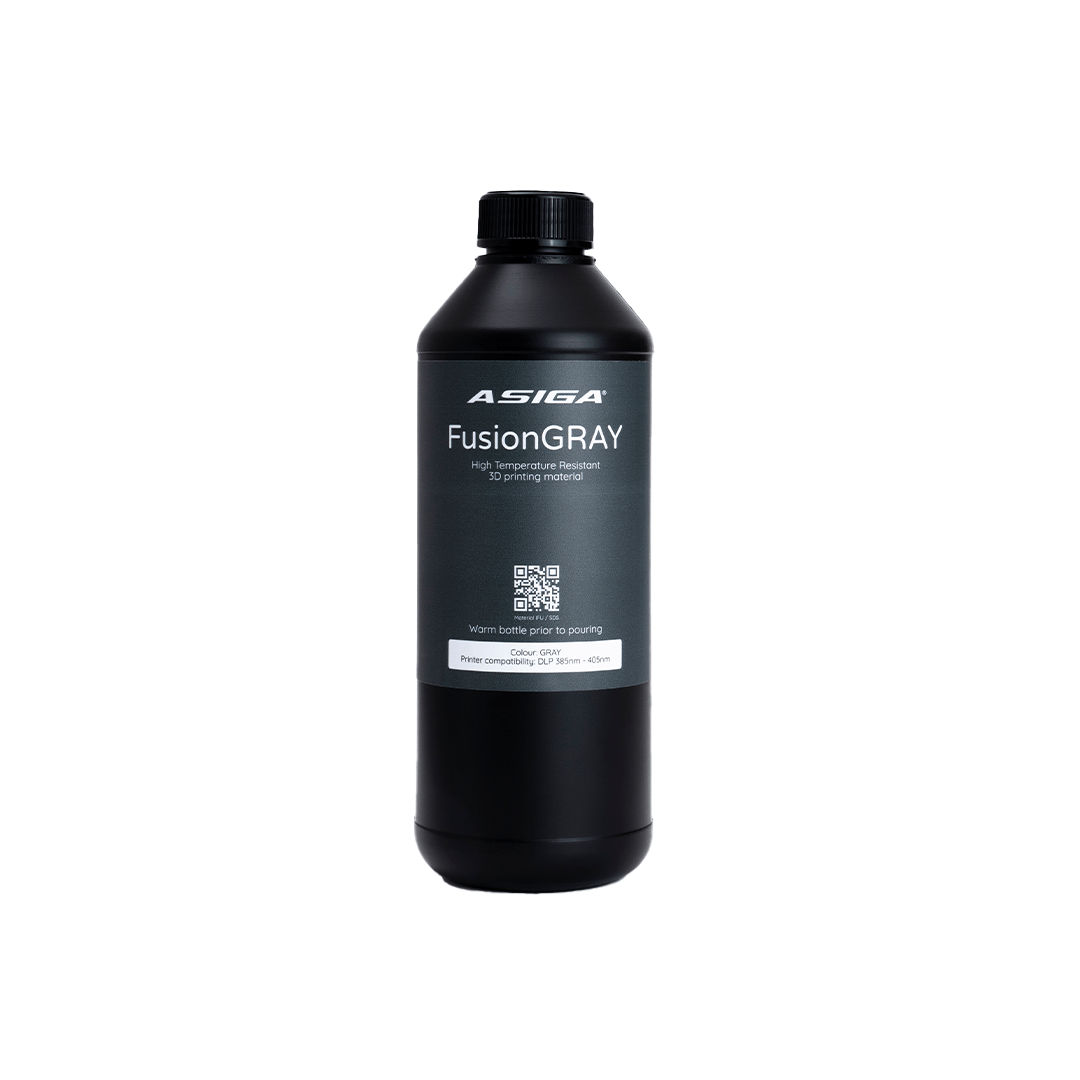 Asiga FusionGRAY V2 3D Printer Resin 1kg | 3D Print Monkey