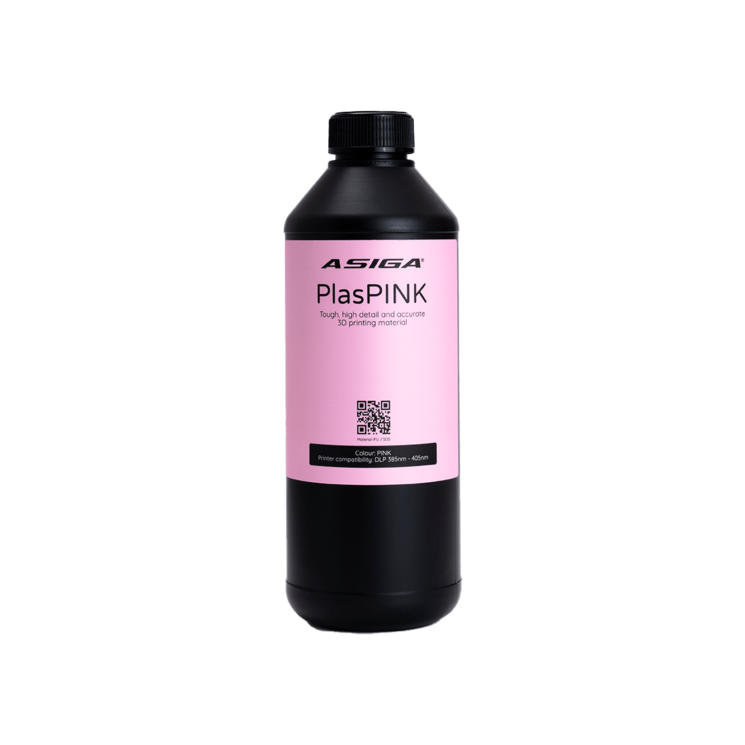 Asiga PlasPINK V2 3D Printer Resin 1KG |prototyping| mechanical – 3D ...